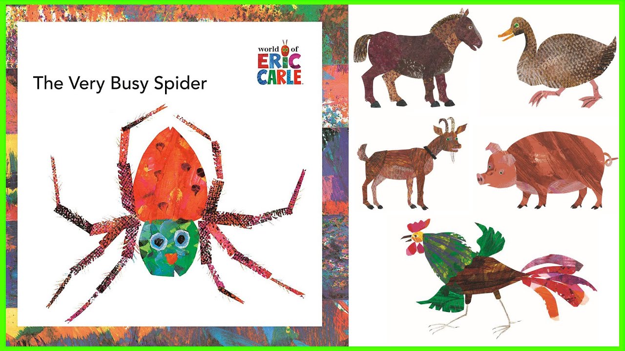 The Very Busy Spider 🕸 🕷 - YouTube