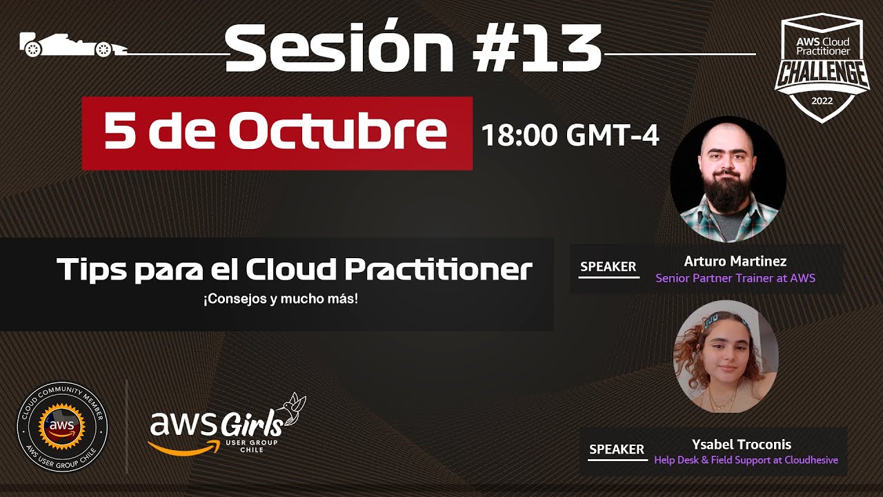 Cloud Practitioner Challenge - Tips Cloud Practitioner - Arturo Martínez & Ysa Troconis - Sesión ...