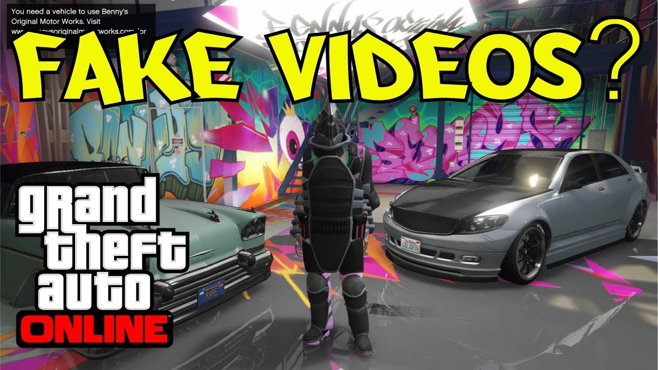 GTA 5 ONLINE HATER? FAKE VIDEOS? I WANT TO CLEAR THING UP - YouTube