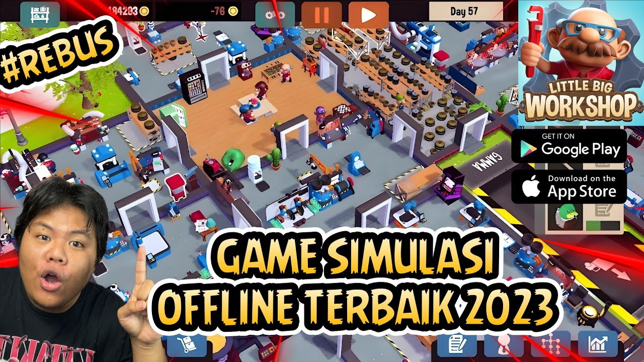 GAME SIMULASI WORKSHOP YANG SERU DAN OFFLINE BISA BUAT ANDROID dan PC ...