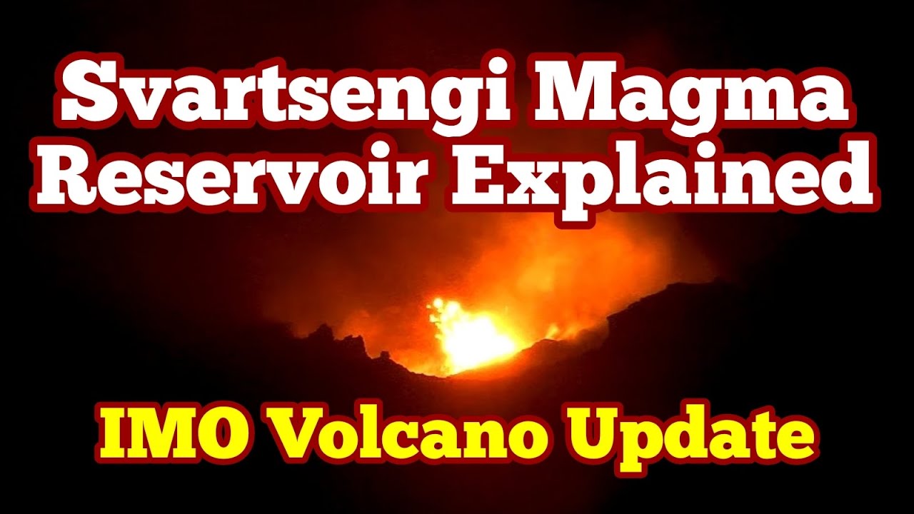 Svartsengi Magma Reservoir Explained , Icelandic Meteorological Office ...