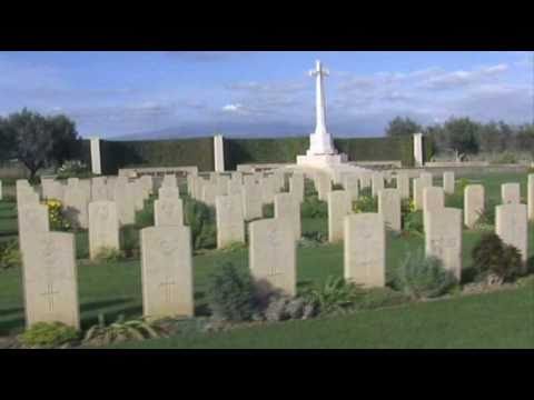 Ai caduti di tutte le guerre - Catania British Cemetery War - YouTube