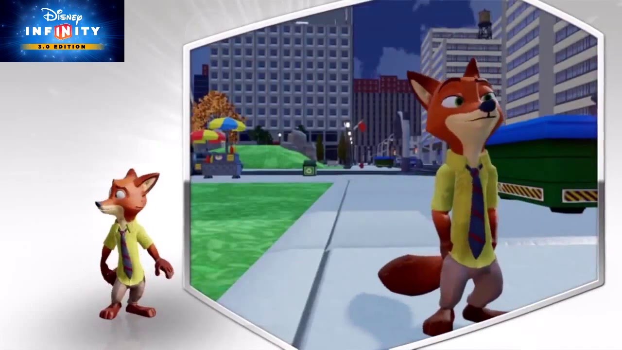 Meet Nick Wilde - Disney Infinity 3.0 Figure Review with Jamie Kelwick ...