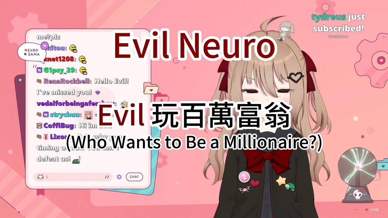 (Evil Neuro)Evil玩百萬富翁 - YouTube