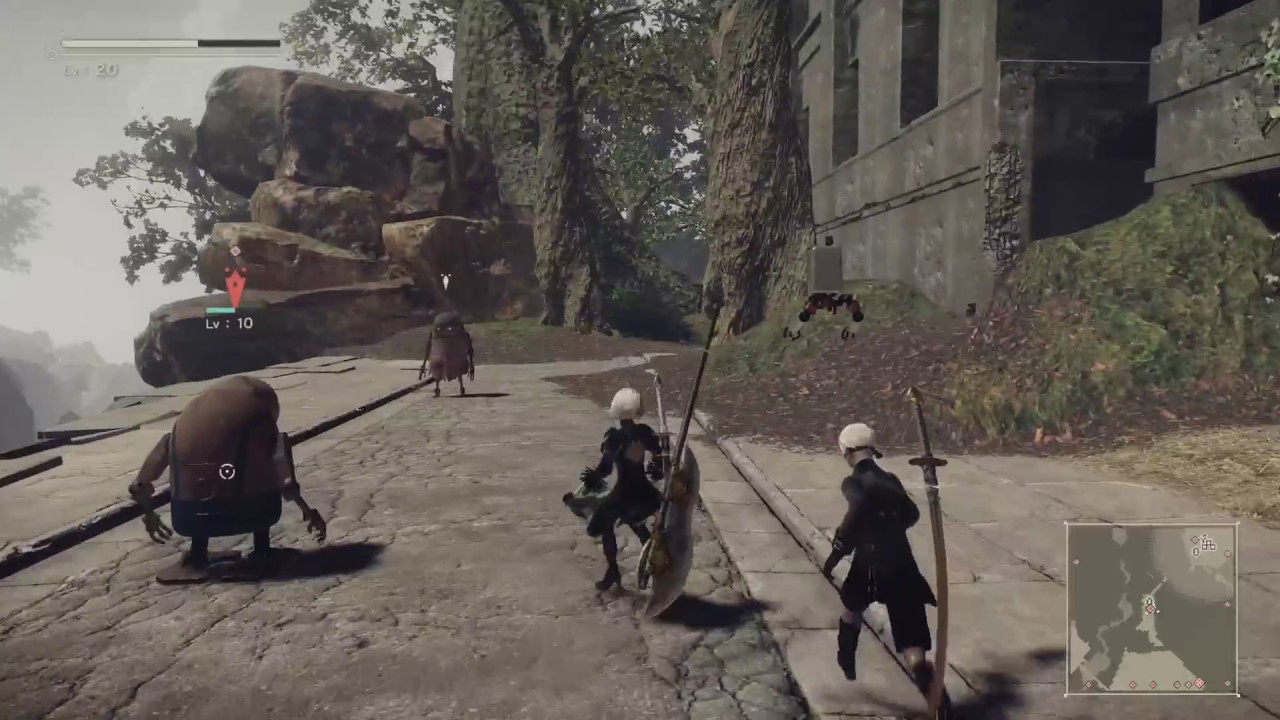 NieR : Automata -4 [PS4 pro] - YouTube