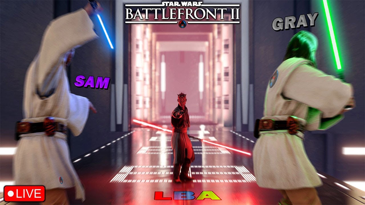 🔴 LIVE - THE DUO IS BACK! Star Wars Battlefront 2 W/MODS with Sam ...