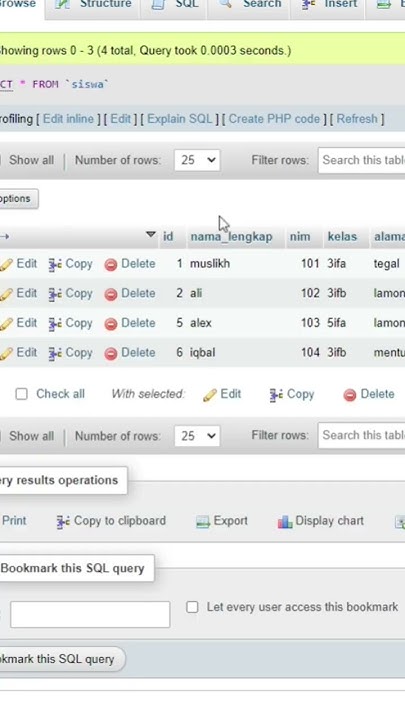 ALTER TABLE rename column in table & RENAME table - YouTube