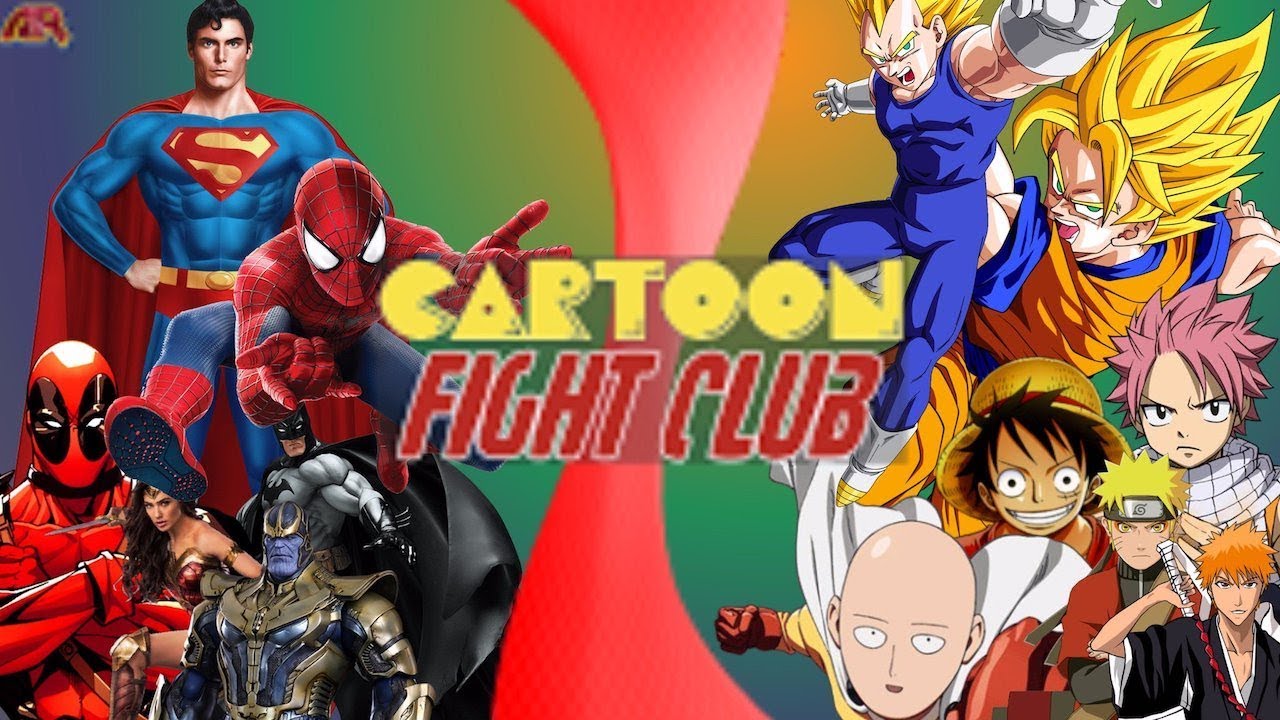 Comics VS Manga! Cartoon Fight Club Trailer | Full Episode September 16 ...