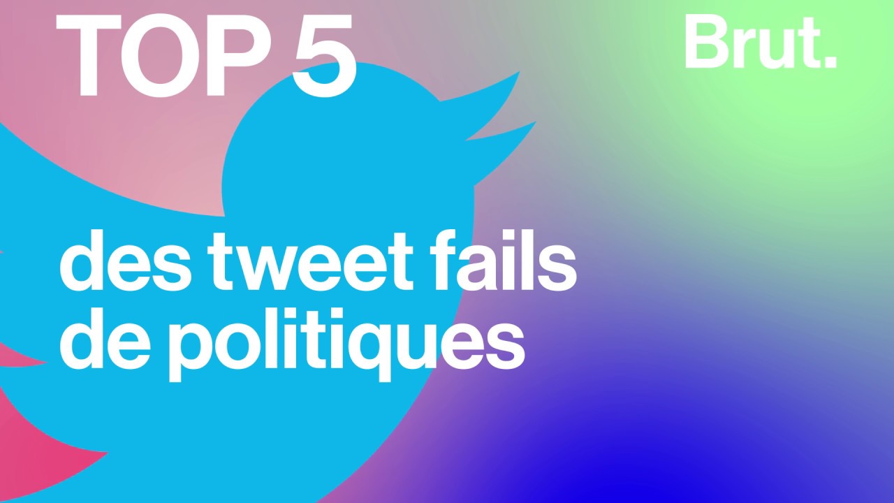 Top 5 des tweet fails de politiques - YouTube