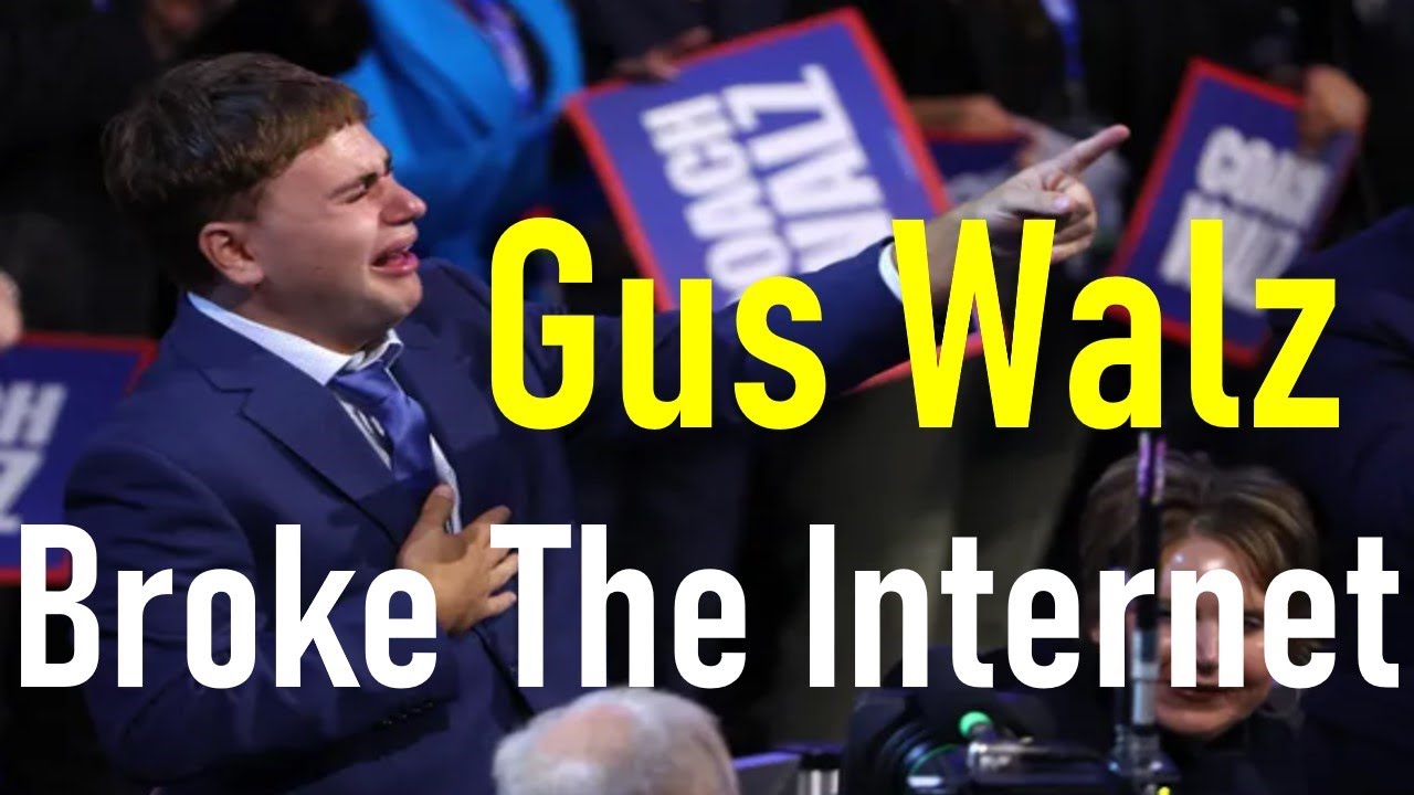 Gus Walz broke the internet with his tearful love for his dad. Then the ...