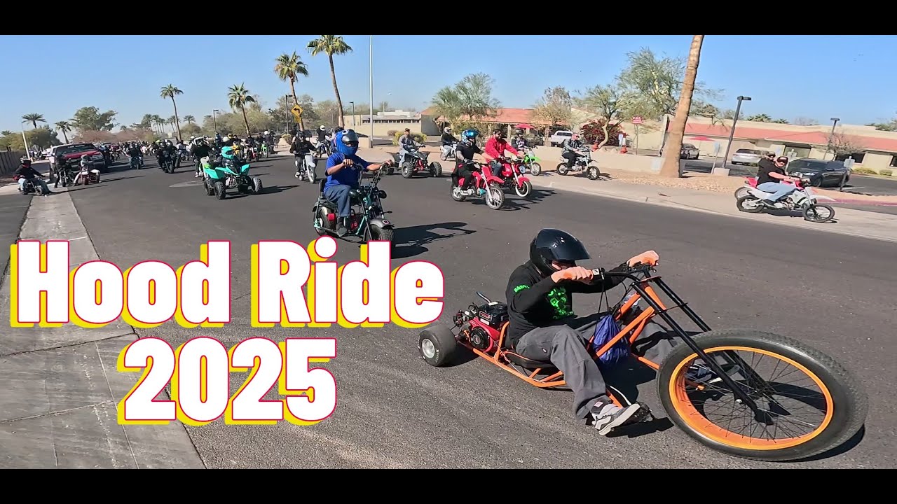 Hood Ride 2025 AZ Beginning - YouTube