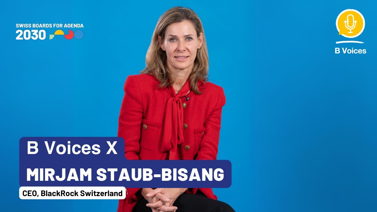 B Voices x SBA2030 - Interview with Mirjam Staub-Bisang - YouTube