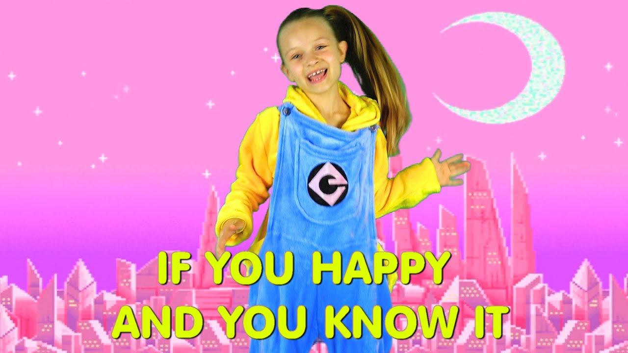 If You Happy and You Know It Clap Your Hands Song with Lyrics - YouTube