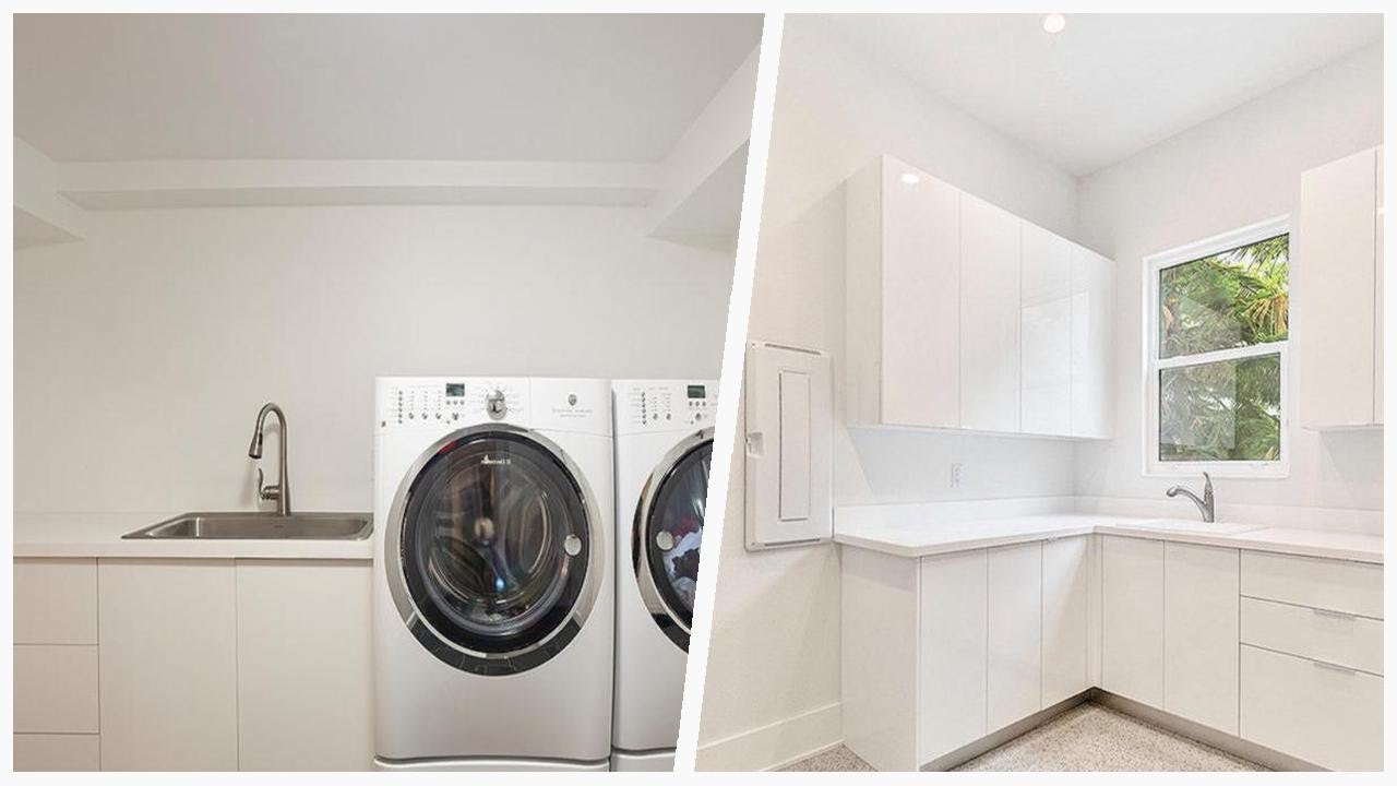 Transforming Small Laundry Spaces: 25 Modern Ideas | Designer CheatSheet