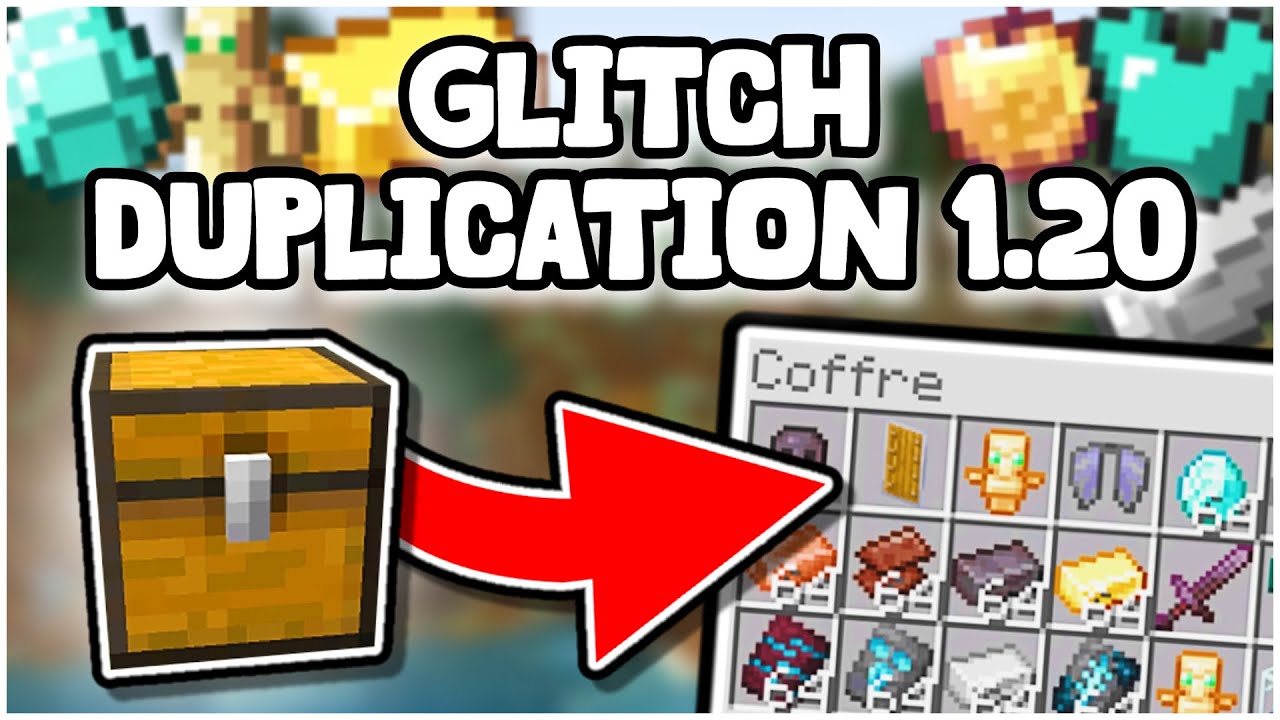 GLITCH DE DUPLICATION MINECRAFT BEDROCK 1.20 ! - YouTube