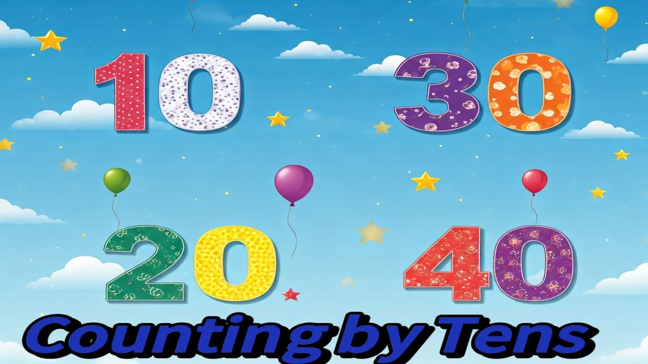 Counting by Tens - YouTube