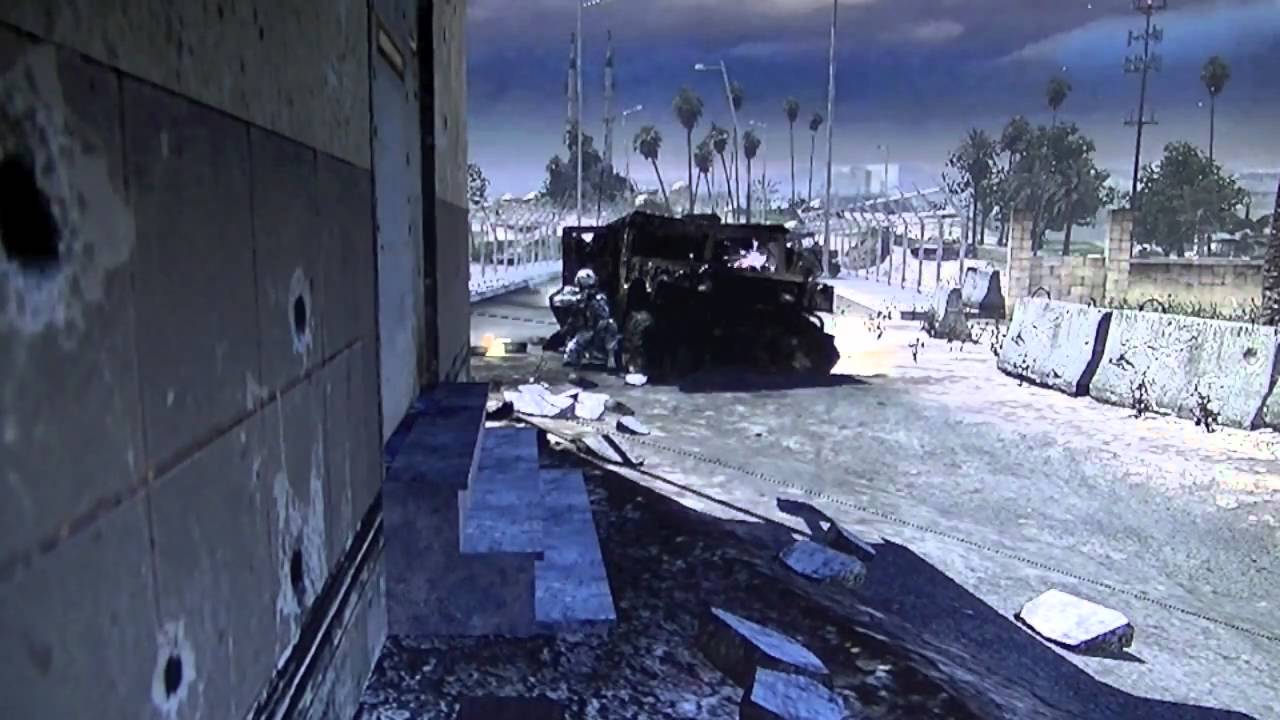 Modern warfare 2 custom battle scene - YouTube