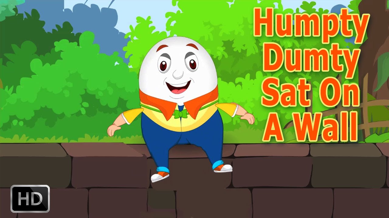 Humpty Dumpty Sat On A Wall Nursery Rhymes With Lyrics Baby Songs Humpty Dumpty Sat On A Wall Nursery Rhymes With Lyrics Baby Songs