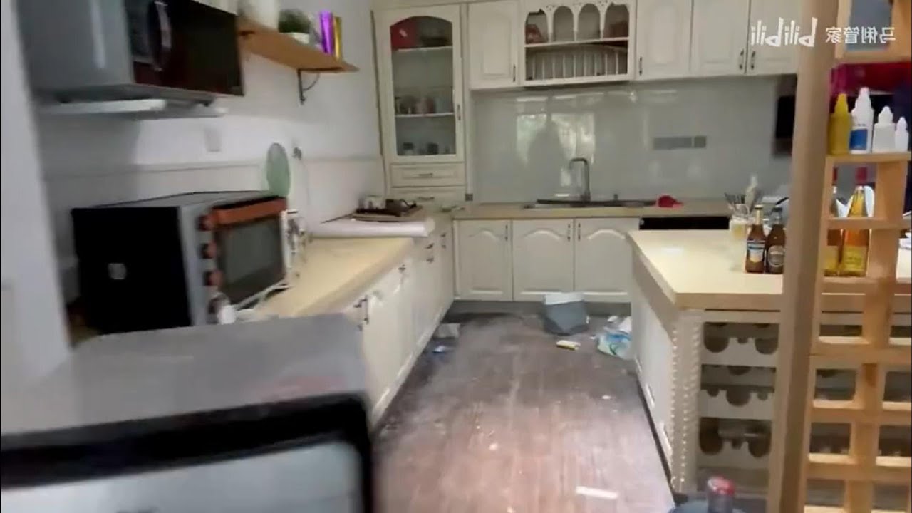 The 280 square meters self built American villa, the land reclamation ...