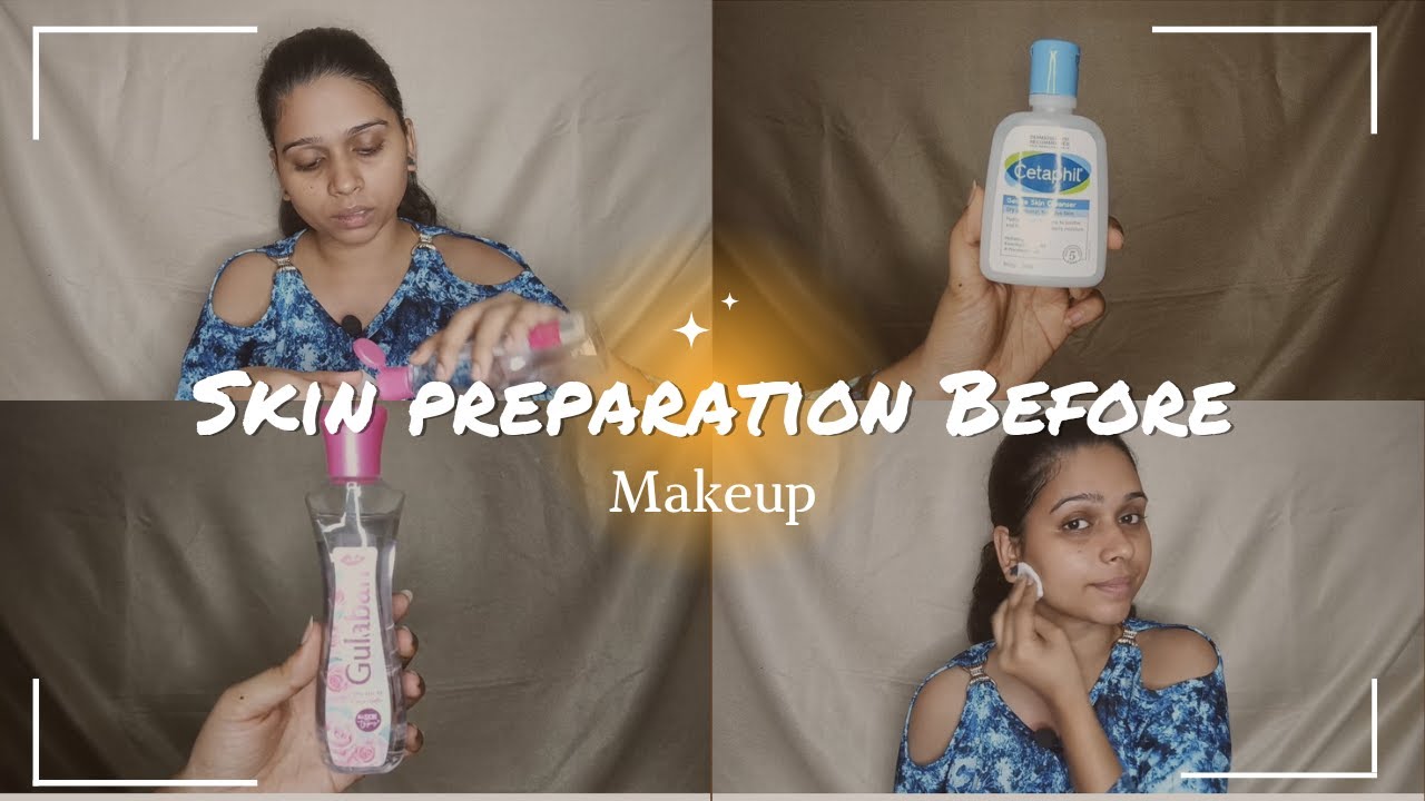 Here's The Correct Orders To Skin Preparation Before Makeup - YouTube