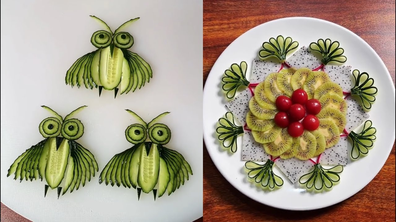 New Style Carve Fruit Very Fast and Beauty part 112 - YouTube