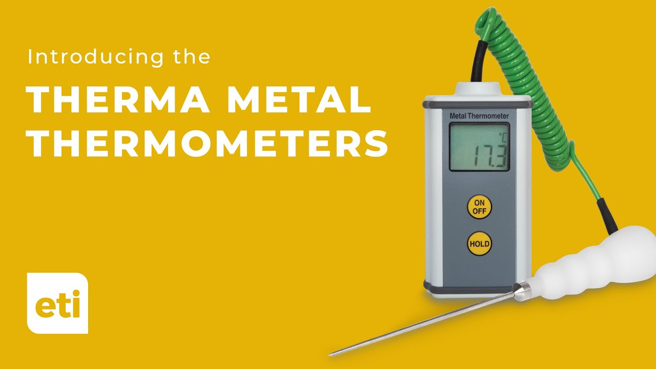 Therma Metal Range — Robust Thermometers Made in the UK - YouTube