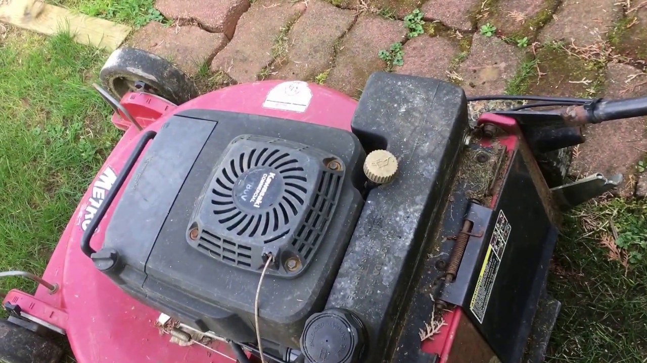 Exmark metro 26 spring start - YouTube