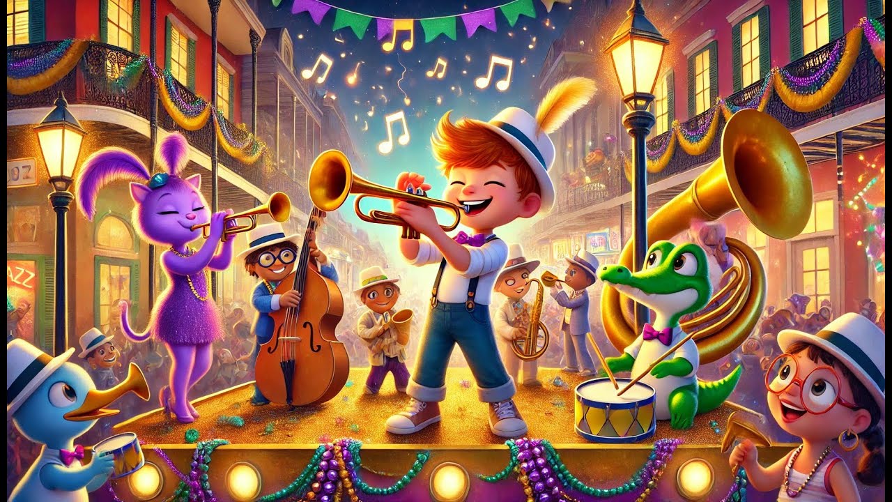 Sam and the Magic Trumpet A Jazz Journey in New Orleans - YouTube