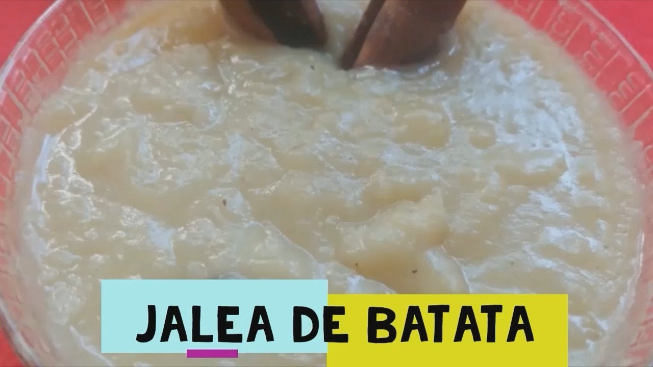 JALEA DE BATATA DOMINICANA / Cómo hacer / Dulce de batata, patata o ...