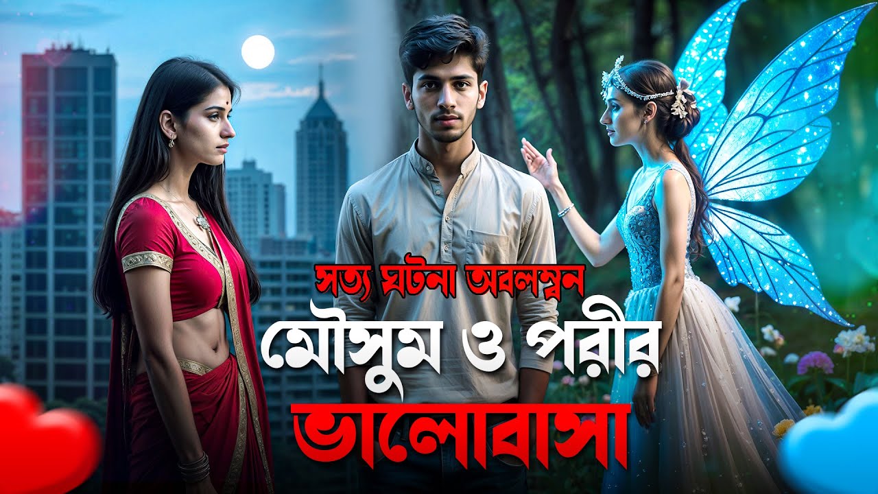 পরীর গল্প। বাস্তব ঘটনা। মৌসুম পরীর ভালবাসা। horror story। Golper Rajjo 24 - YouTube