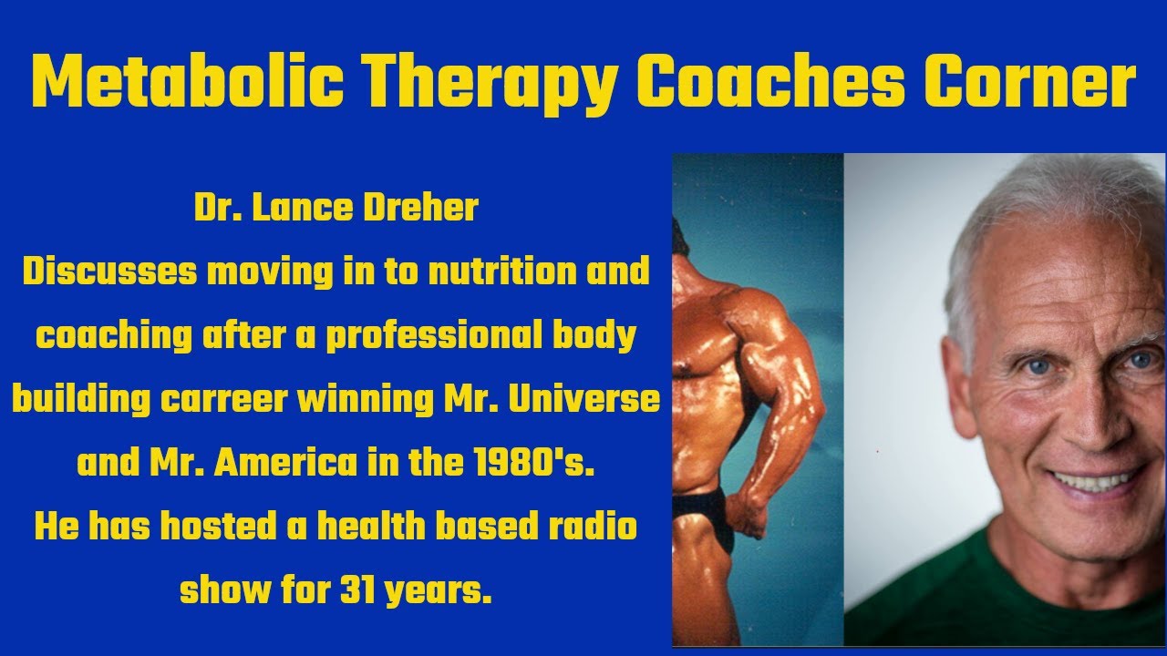 Dr. Fitness - Dr. Lance Dreher 60 years of Low Carb Living and Coaching ...