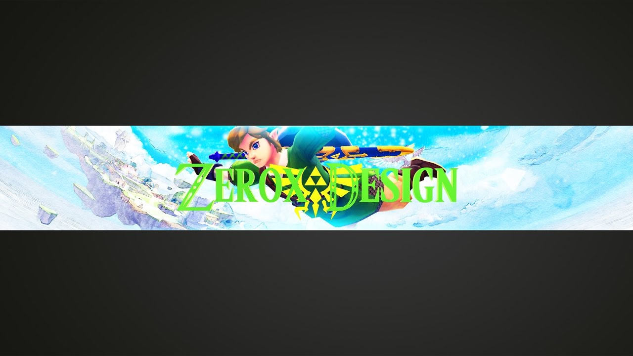 The Legend Of Zelda Skyward Sword Banner / Speed Art #48 - YouTube