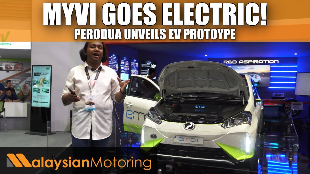 Perodua's 'Electric Myvi' Shown! | #MalaysiaAutoshow2024 - YouTube