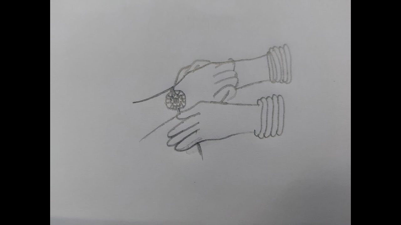 How to draw Raksha Bandhan | Easy Raksha Bandhan drawing | Easy drawing ...