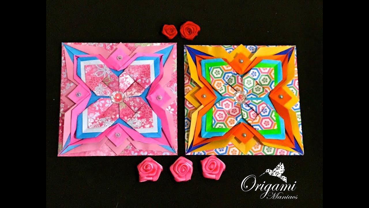 Origami Maniacs 294: Origami Mat Unit - YouTube