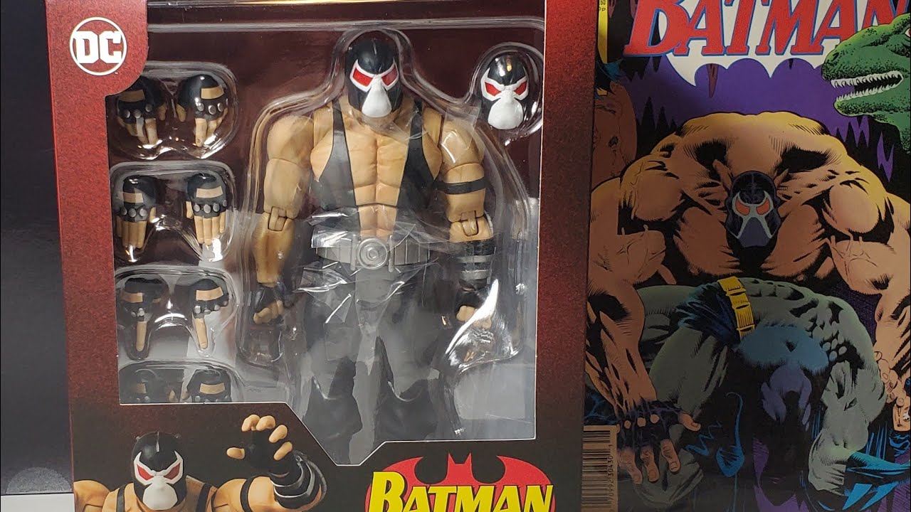 Mafex BANE (Batman Knightfall) action figure review!!! - YouTube