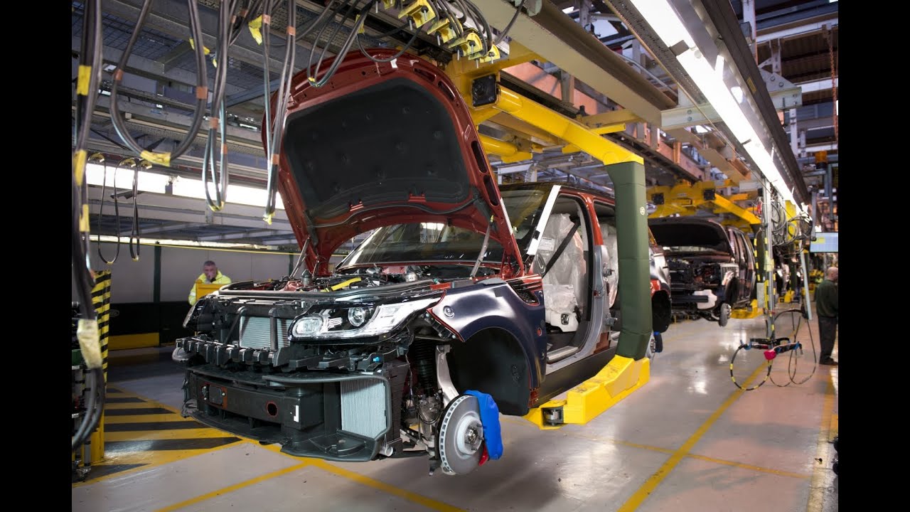 2020 Range Rover Sport and Velar Mega Factory and Production Lines ...