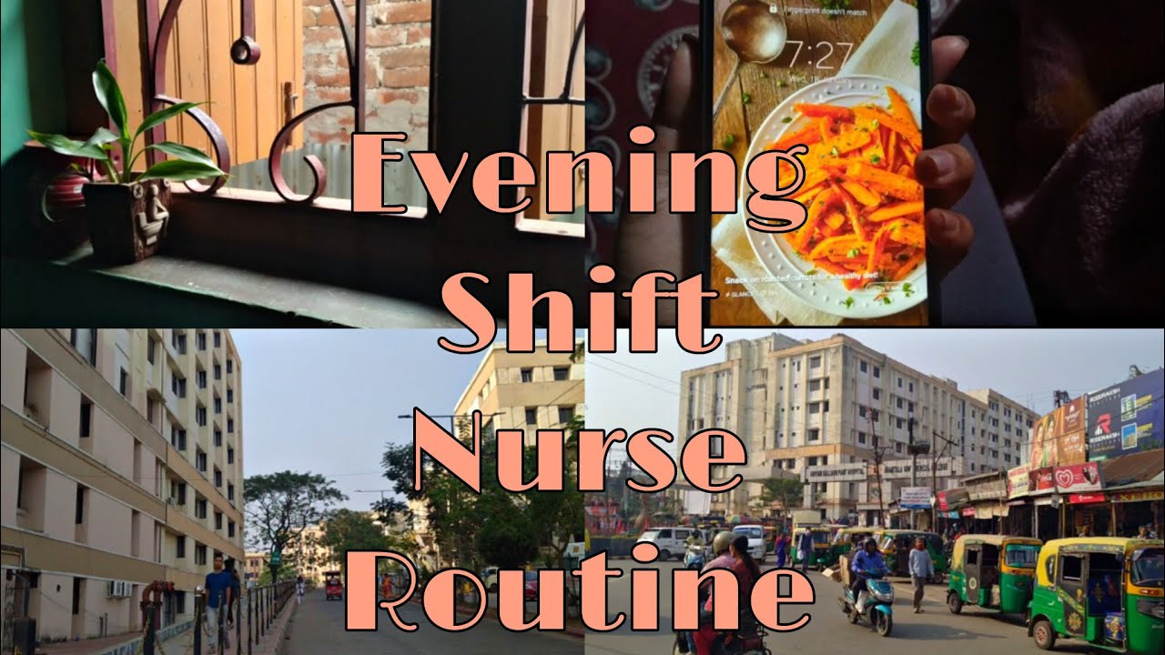 Evening Shift Nurse Routine (Get Ready for a 6 hour shift, 2 Pm to 8Pm ...