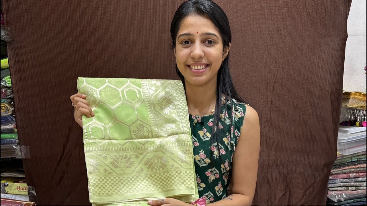 Fancy saree collection VARAD PAITHANI #Shree_swami samarth - YouTube