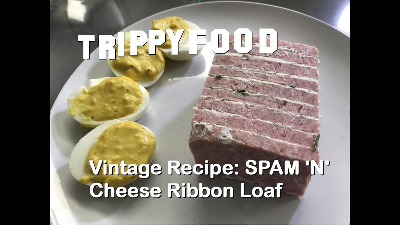 Vintage Recipes: SPAM 'N' Cheese Ribbon Loaf, Part I (ft. Old Guy in ...