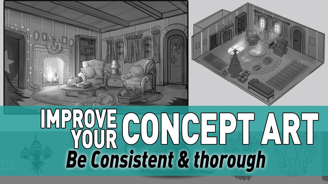 Consistent and thorough concept art Improve your designs - YouTube