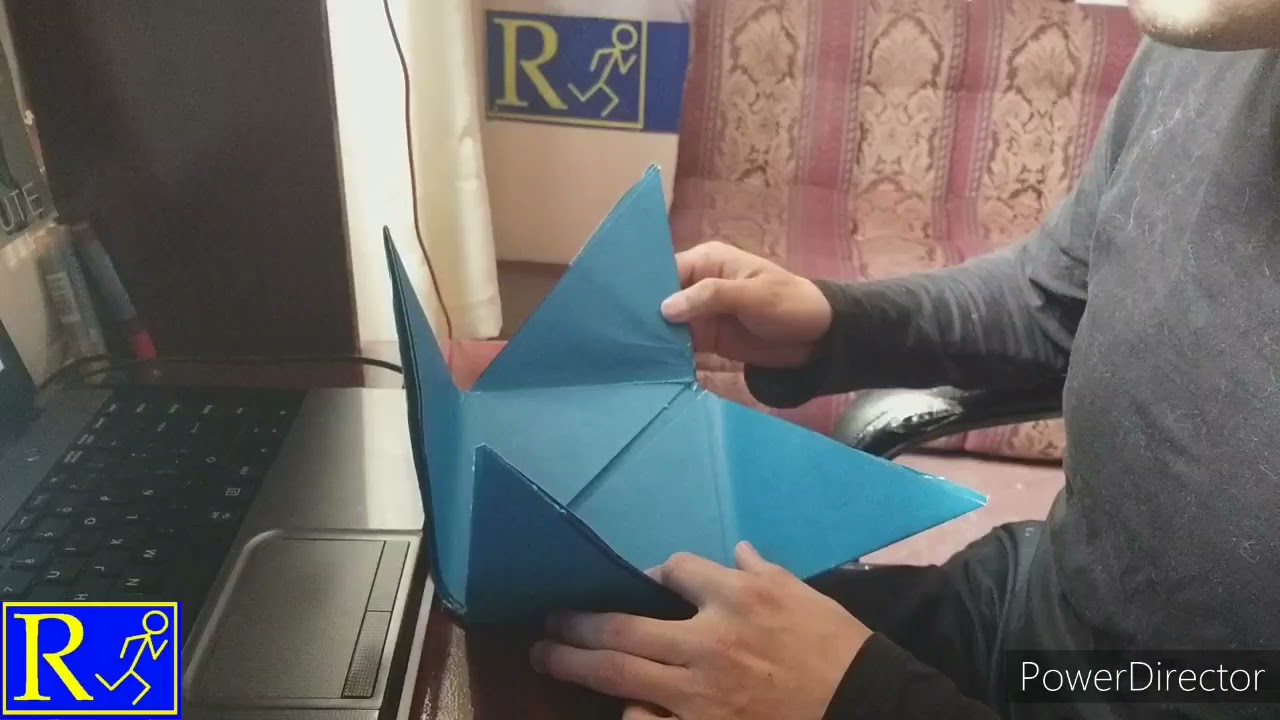 tutorial como hacer un ddakji artesanal estilo running man - YouTube