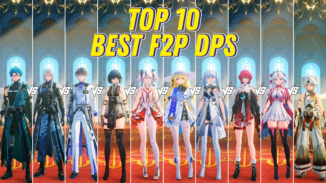TOP 10 BEST DPS vs PHOEBE !! F2P TEAM COMPARISON - Wuthering Waves ...