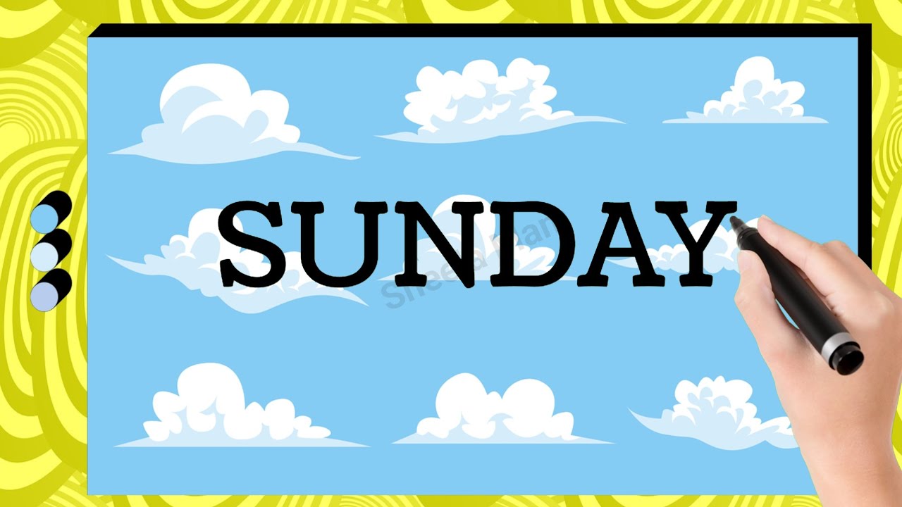 days of the week | Sunday to Saturday spelling | nursery rhymes ...
