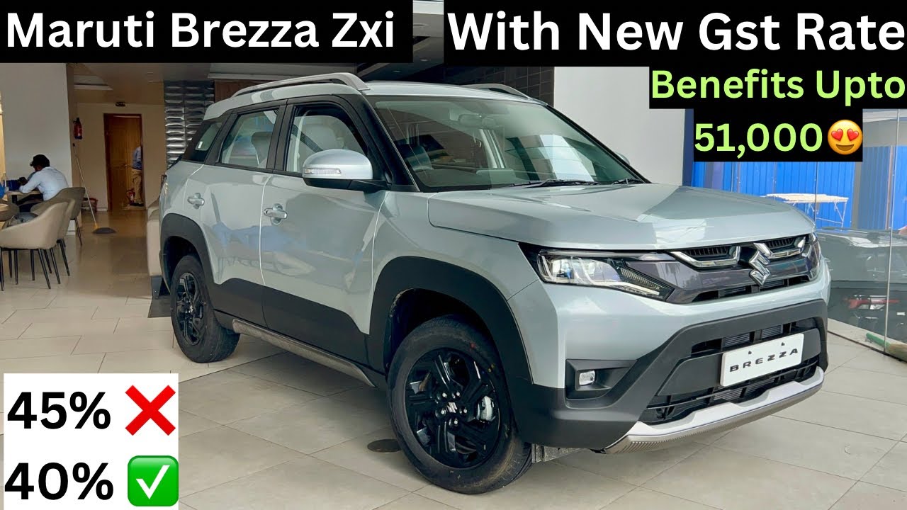 Updated GST Price Maruti Brezza | Brezza Zxi Top Model | Brezza ...