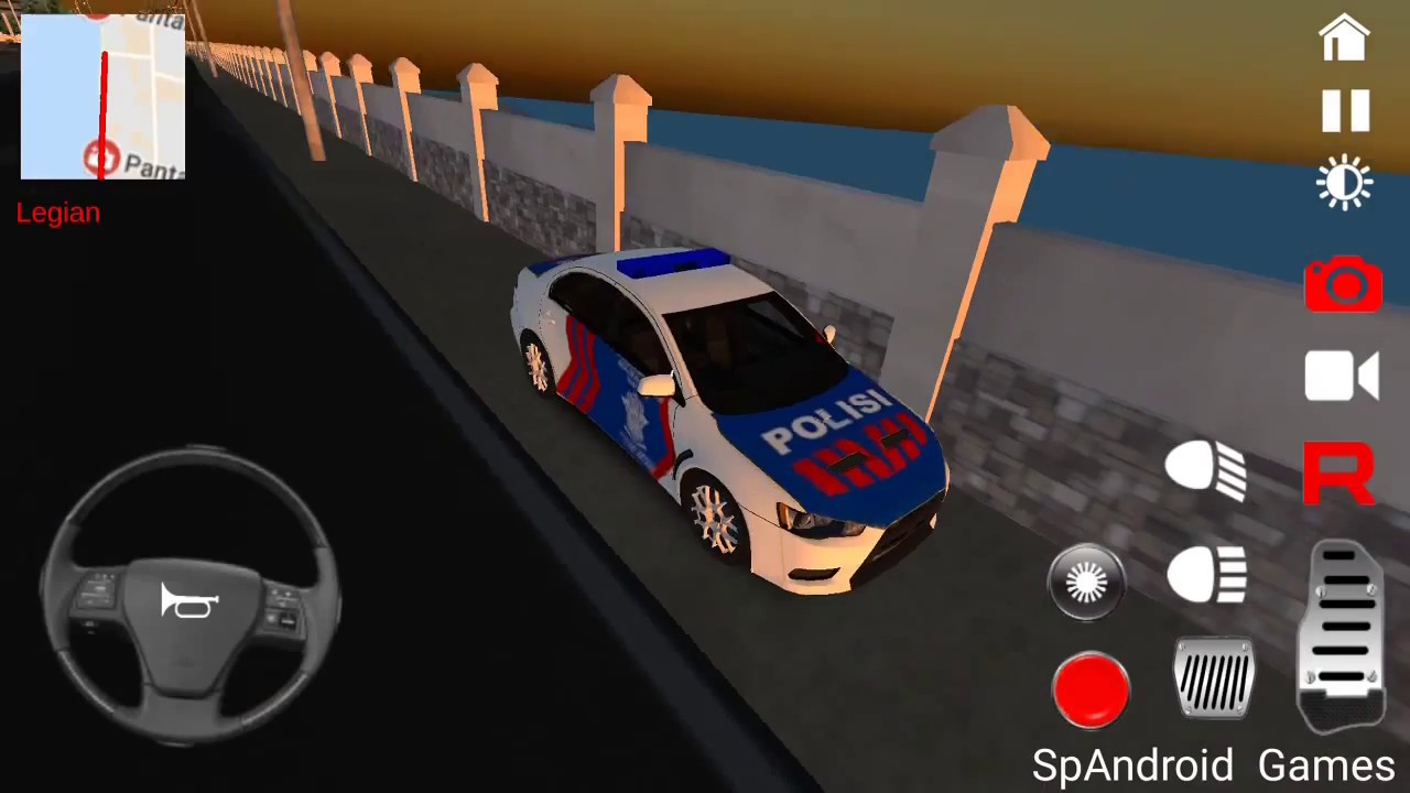 IDBS Polisi Legian - Indonesian Police Car Simulation game - Android ...
