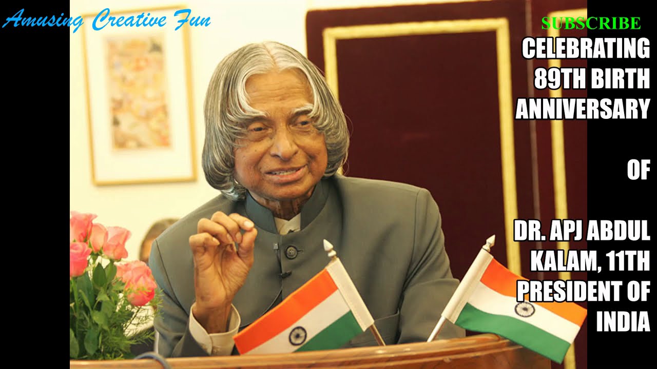 Dr. APJ Abdul Kalam's Happy 89th Birth Anniversary/ Rare personal ...