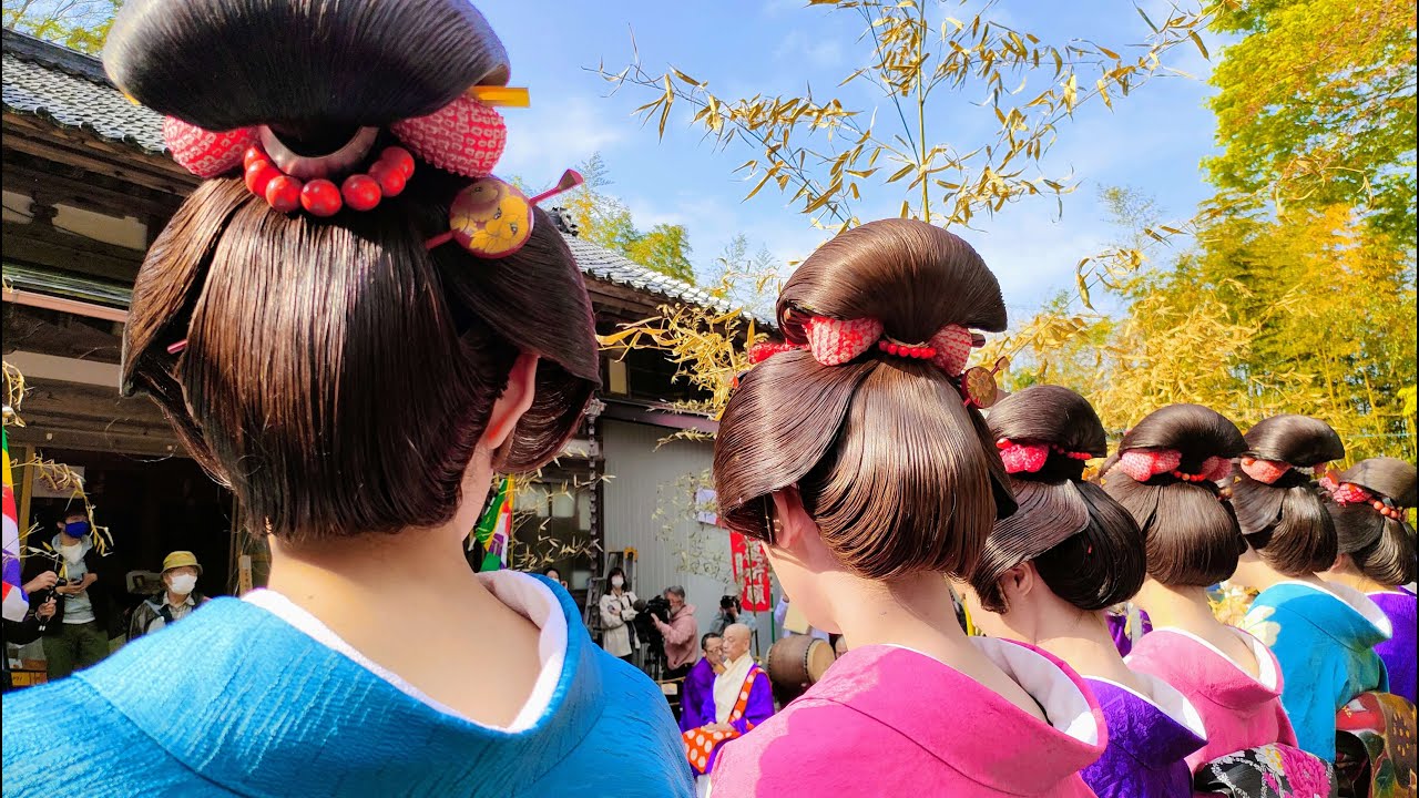奇祭 まるまげ祭り 2023 Marumage Festival Japanese traditional - YouTube