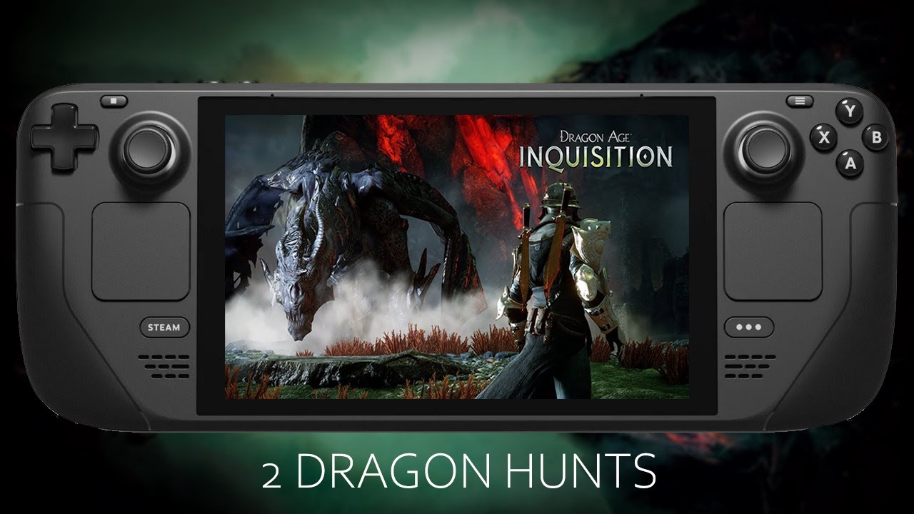 Dragon Age Inquisition on Steam Deck - 2 dragon hunts (Hard difficulty ...