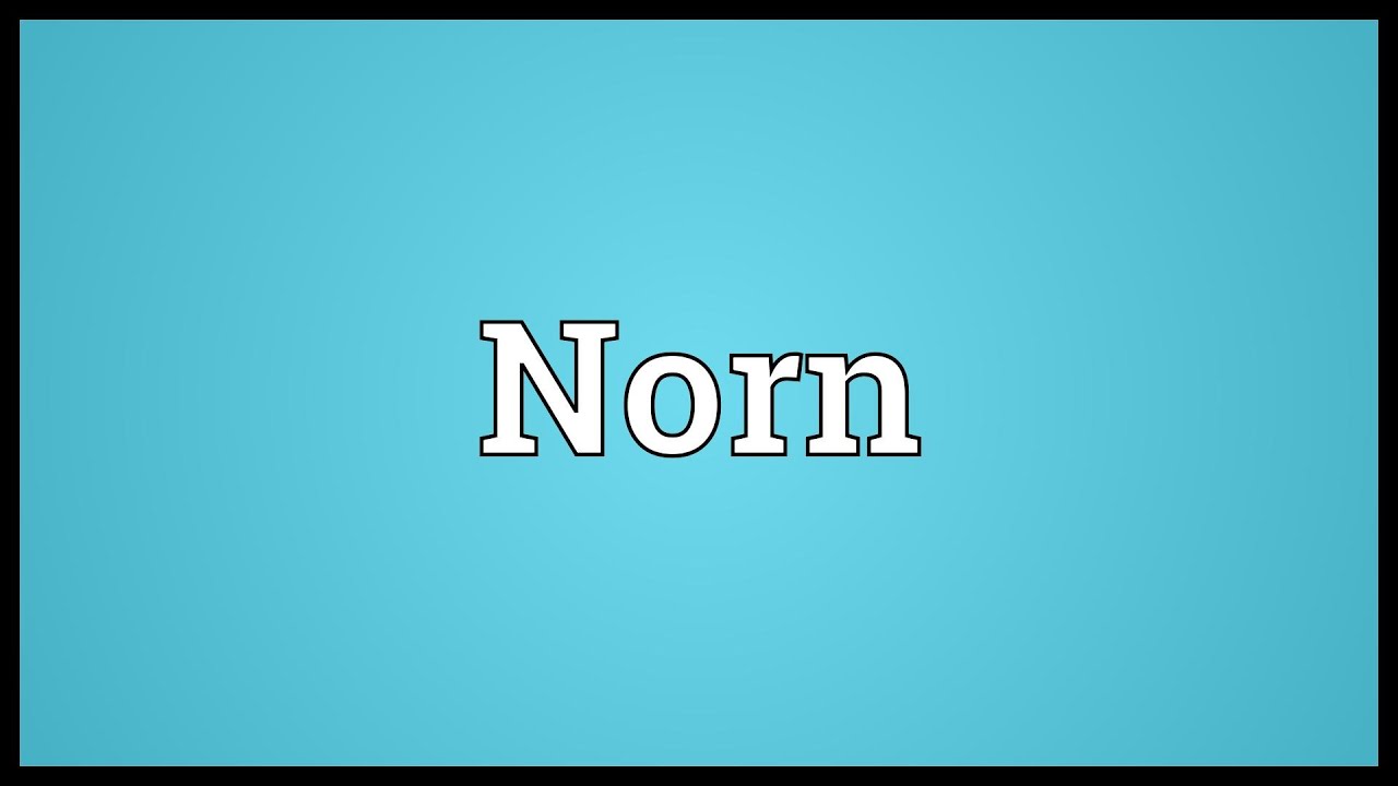 Norn Meaning - YouTube